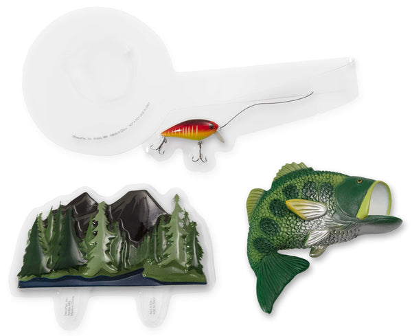 Bass Fishing Cake Topper Kit – Party Shop Emporium