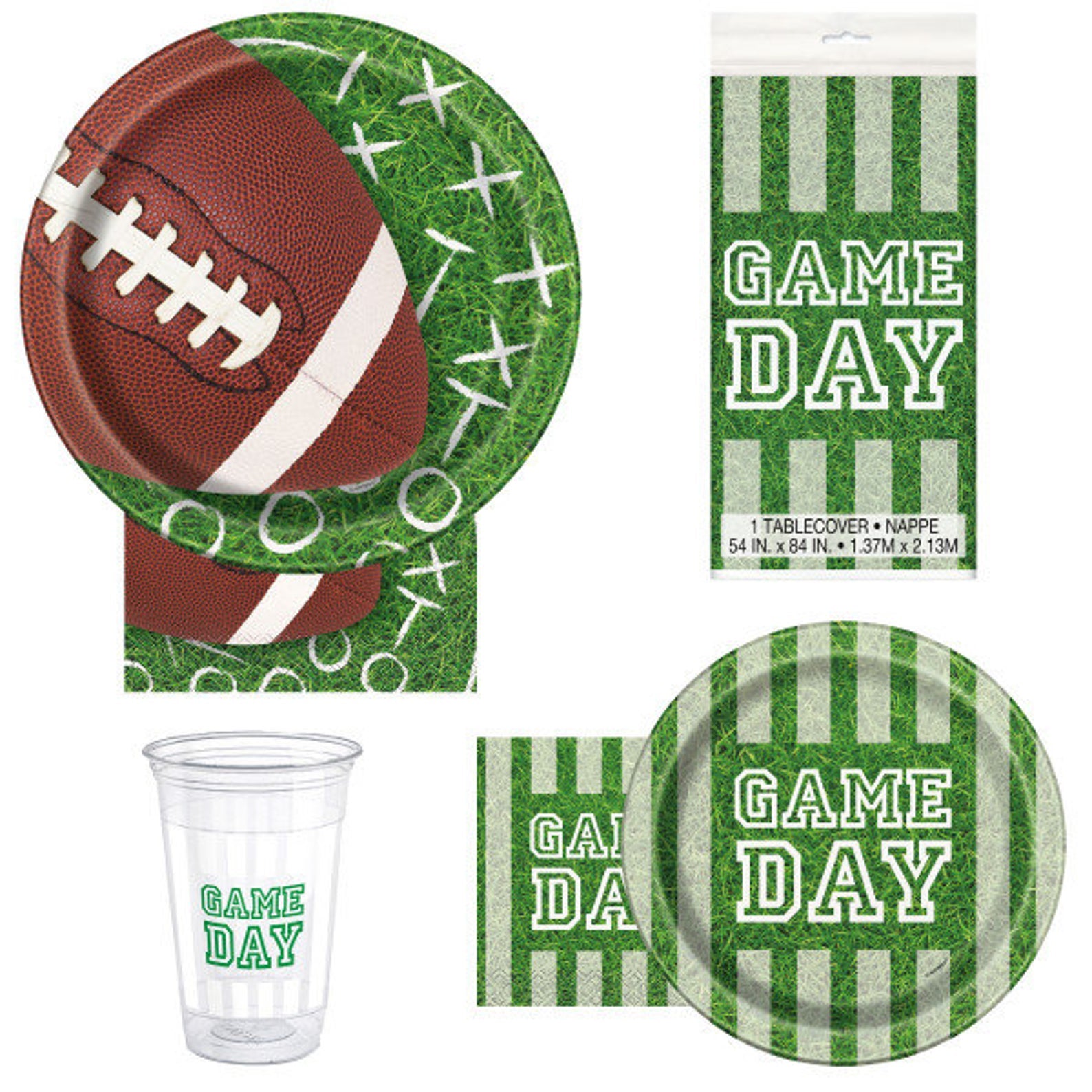 Game Day Plates | Party Shop Emporium
