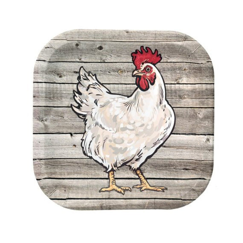 Rustic Chicken Plate – Party Shop Emporium