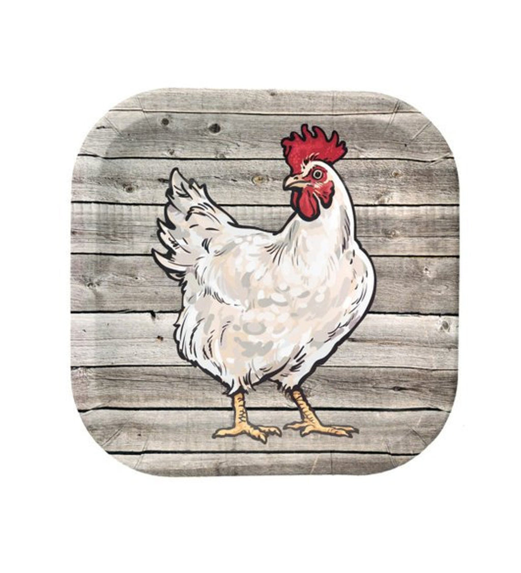 Rustic Chicken Plate – Party Shop Emporium
