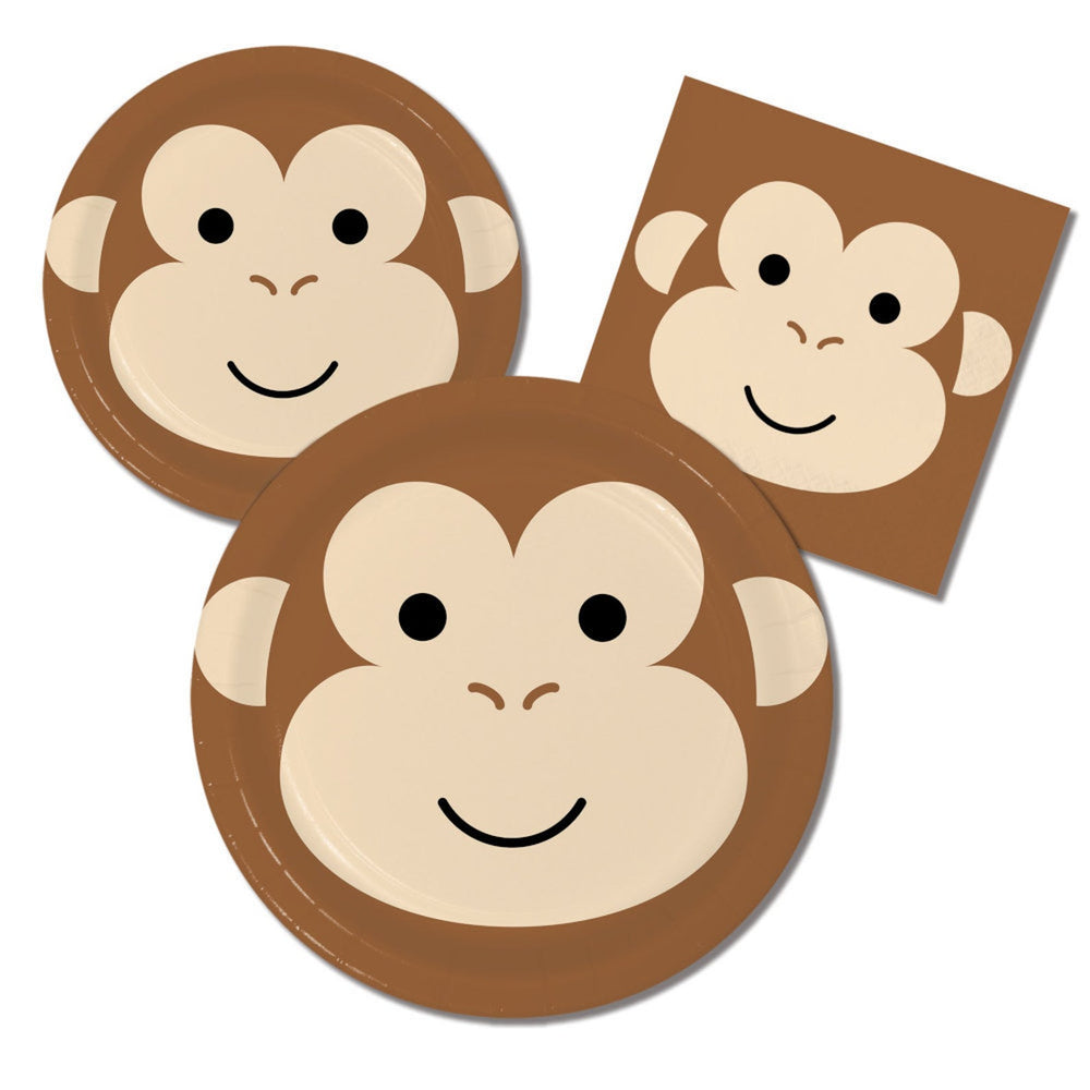 Monkey Face Dinner Plate – Party Shop Emporium