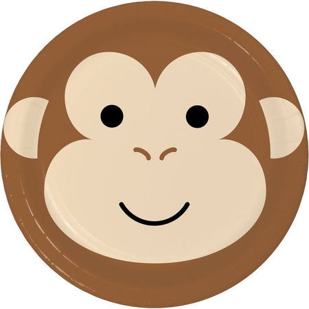 Monkey Face Dinner Plate – Party Shop Emporium