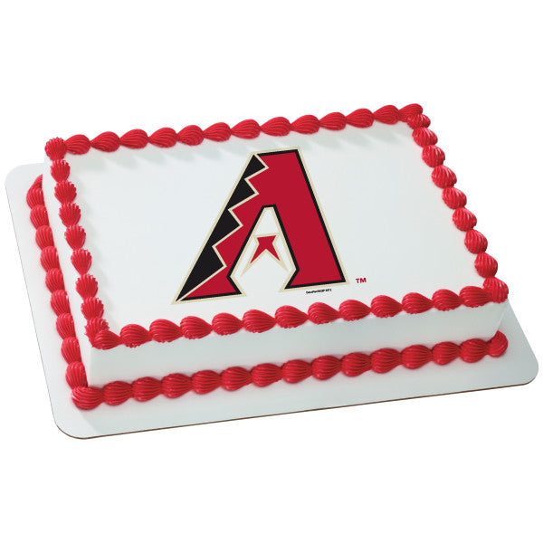 Arizona Diamondbacks Edible Image Cake Topper – Party Shop Emporium